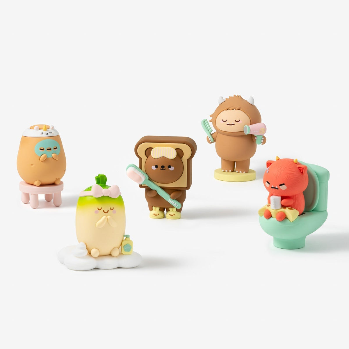 Smoko Friends Bathroom Blind Box Figure – JINI MINI