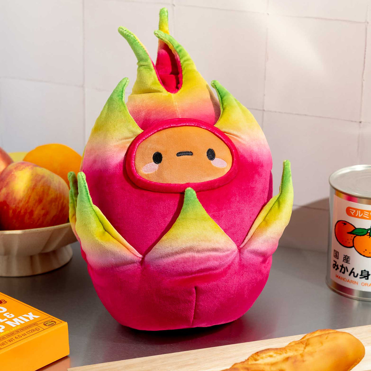 Dragonfruit Tayto Potato Midi Mochi Plush by Smoko – JINI MINI